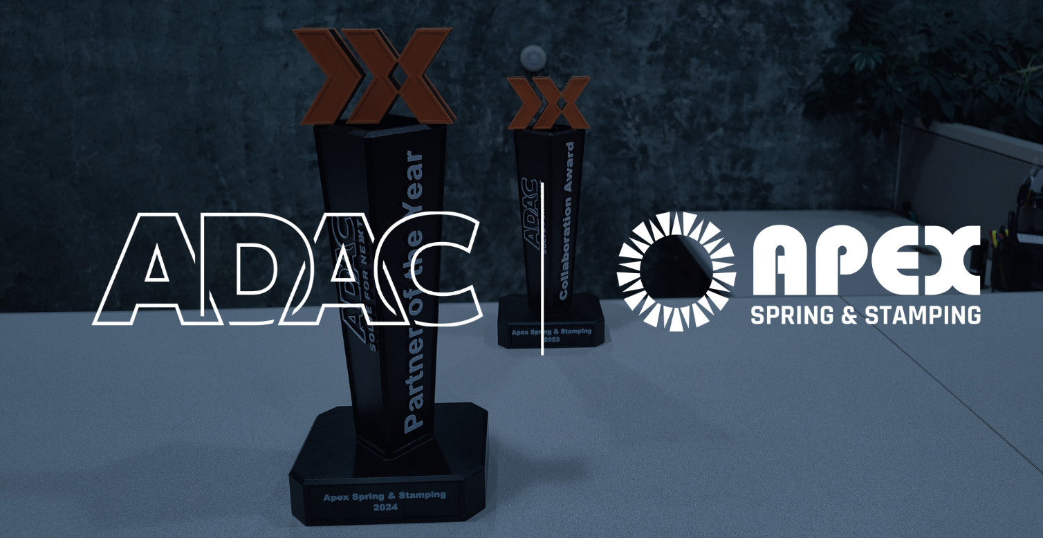 Apex Named 2024 ADAC Partner of the Year - APEX Spring & Stamping | APEX Spring & Stamping